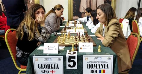 [ჭადრაკი ევროპის გუნდური ჩემპიონატი] მეშვიდე ტურში ორივე ნაკრებმა