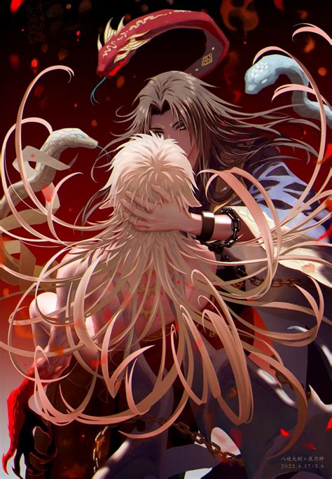 Orochi And Yato No Kami Onmyoji Drawn By Usereycc8358 Danbooru