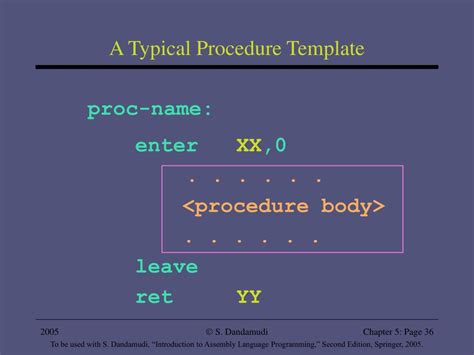 PPT Procedures And The Stack PowerPoint Presentation Free Download ID