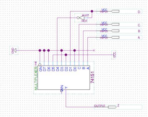 Solved The Following Circuit Shows How An Eight Input MUX Chegg