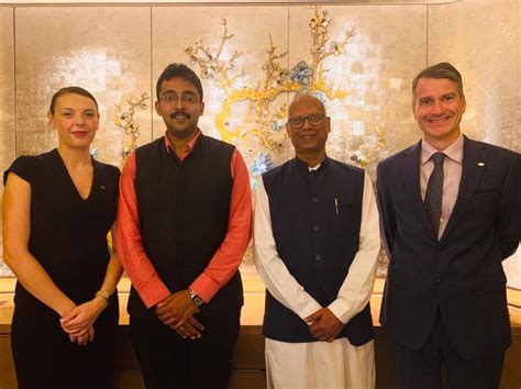 We Were Delighted To Host Sandeep Agarwalla And Dr Mathew From Ananda In The Himalayas Yesterday