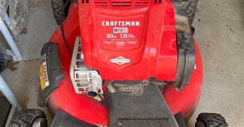 Craftsman M230 Lawn Mower (not working) for $25 in Dallas, TX | For Sale & Free — Nextdoor
