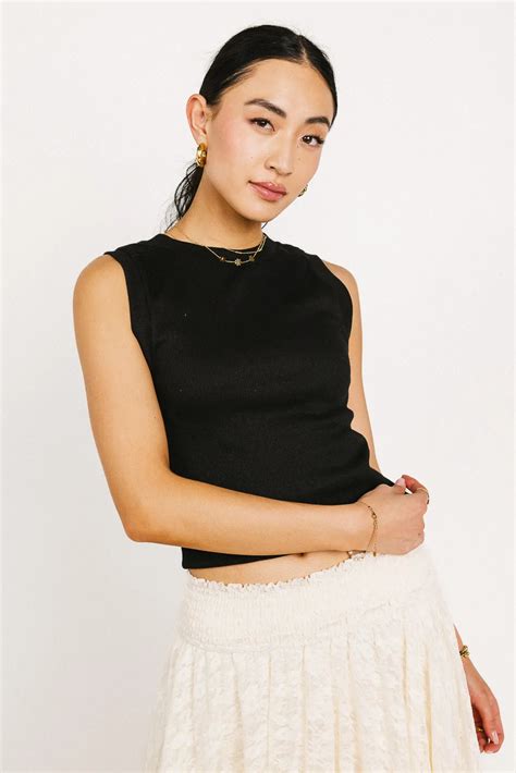 Ruby Tank In Black Final Sale Böhme