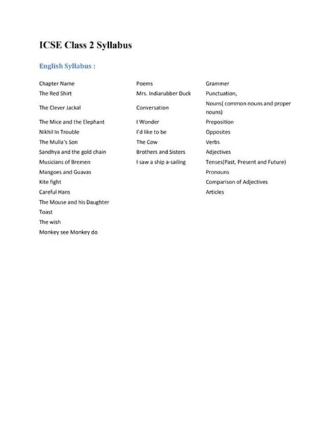 Class 2 Icse Maths Sample Paper Model 2 Pdf