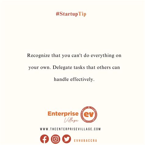 the enterprise village on linkedin startuptips entrepreneurs