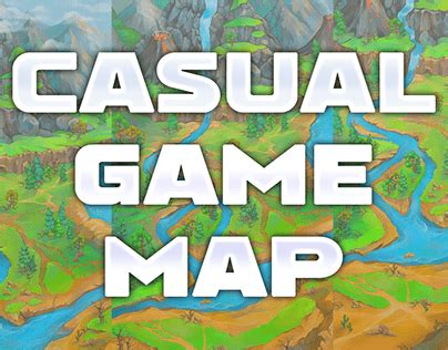 Game Map Digital Art Projects Photos Videos Logos Illustrations And Branding Behance