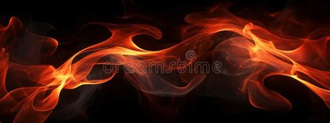 Abstract Fiery Waves Background Stock Illustration Illustration Of Smoke Background 314932081