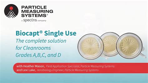 Video Biocapt® Single Use Beginners Guide Particle Measuring Systems