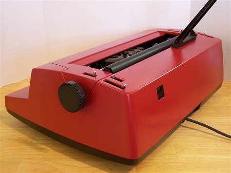 Ibm Selectric Typewriters Refurbished Selectric Iii In Autumn Red Sold
