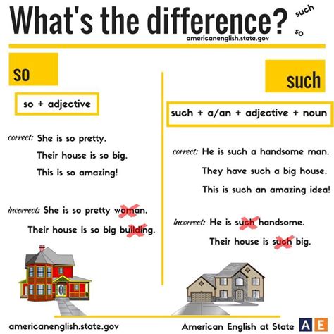 So And Such Advanced English Vocabulary Teaching English Grammar