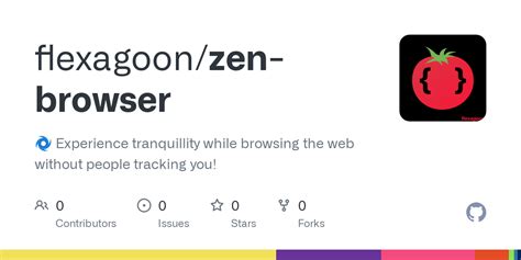 Github Flexagoon Zen Browser 🌀 Experience Tranquillity While Browsing The Web Without People