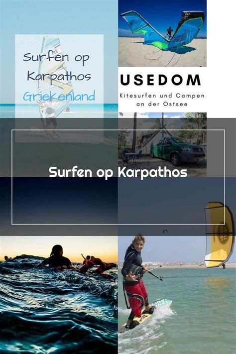 Kitesurfing Surfen Op Karpathos