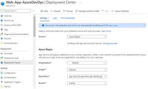 How To Deploy Web App For Cicd Pipeline Using Azure Devops Golinuxcloud