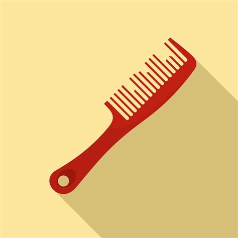 Premium Vector Broken Comb Icon Flat Illustration Of Broken Comb