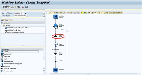 TECHSAP Workflow Demo13 Rasing And Handling Exception In Work FLow