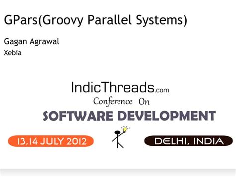 Gpars Groovy Parallel Systems Odp Programming Languages Computing
