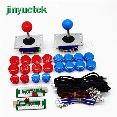 Factory Direct Arcade Joystick Diy Kit For Game Machines Diy Parts In Set 2 Pieces Joysticks And