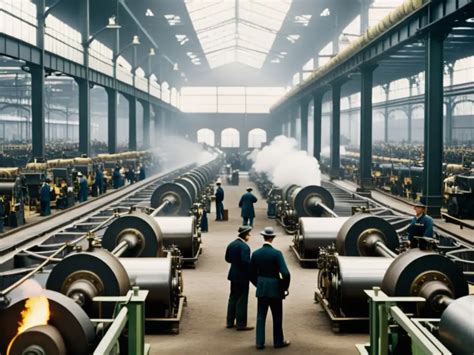 El Amanecer De La Maquinaria Cómo La Revolución Industrial Transformó