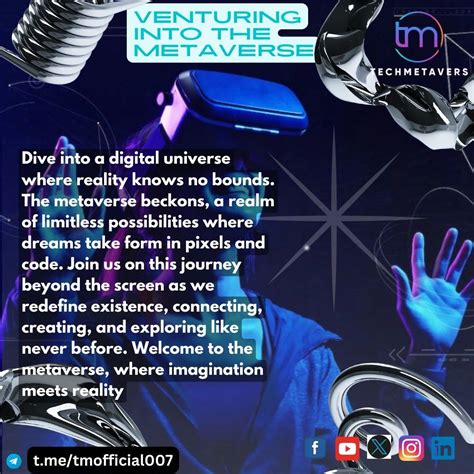 Venturing Into The Metaverse 🚀🤩 Tecmetaverse Official Posted On The Topic Linkedin