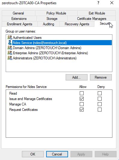 NDES And SCEP For Intune Part Rubix