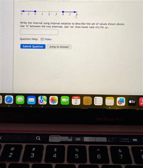 Solved Write The Interval Using Interval Notation To Chegg
