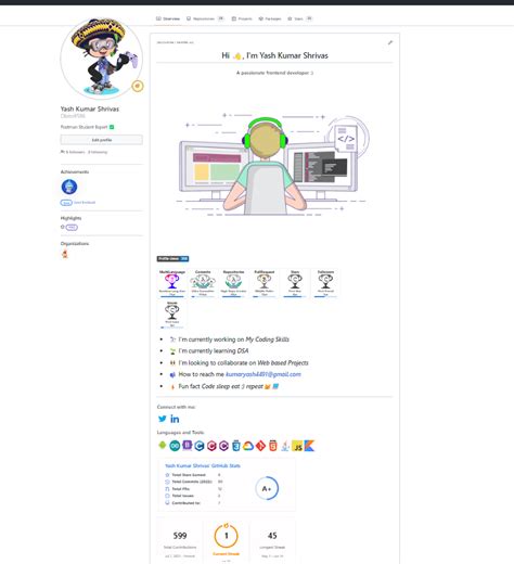 yash kumar shrivas · issue 1263 · eddiehubcommunity awesome github