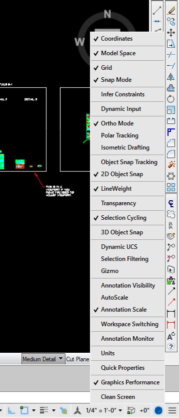 solved cut plane buttons missing from status bar and status bar