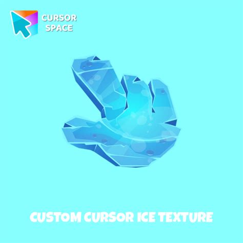 cute cursor custom cursor ice texture cursor space
