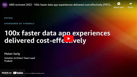 firebolt on linkedin reinvent2022 dataengineering bigdata analytics