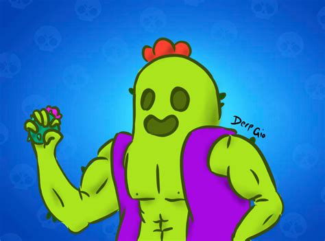 My Spike Fan Art R Brawlstars