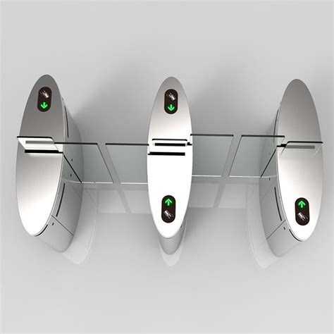 Rfid Reader Access Control System Bidirectional Sliding Gate Turnstile Ip54