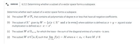solved exercise 6 2 2 determining whether a subset of a