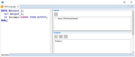 Workflow Extending Workflow Functionality Using The SAS Language Block