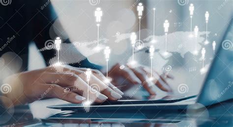 Expanding Opportunities People Networking For Business Success Eide Stock Image Image Of