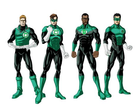 Dc Does Hal Jordan Green Lantern Have Green Skin Science Fiction