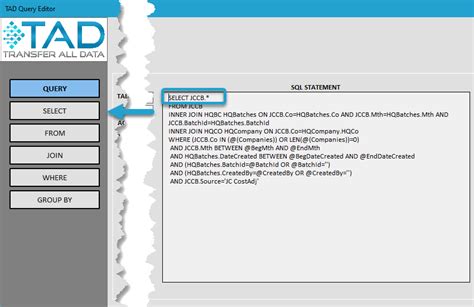 Building A Batch Import Template Tad Transfer All Data