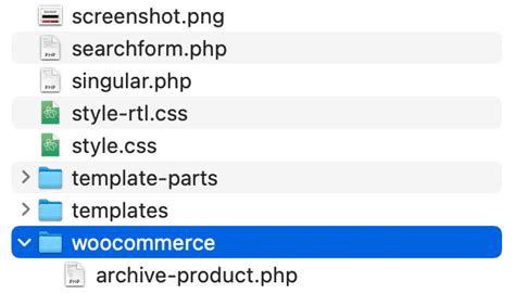 Woocommerce Shop Page Template
