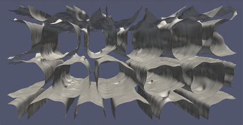 Surface Generated Based On The 3d Tiff Stack Of Images From The