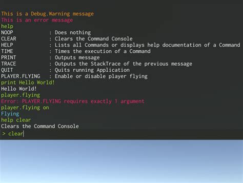 Command Terminal GUI Tools Unity Asset Store