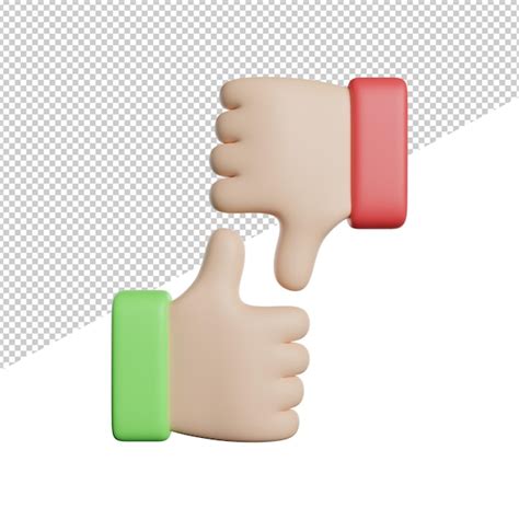 Une Main Avec Un Pouce Vert Et Un Pouce Rouge Et Un Pouce Vert Et Un Pouce Vert Et Un Pouce