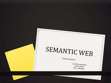 Semantic Web Pptx Web Design And Html Internet
