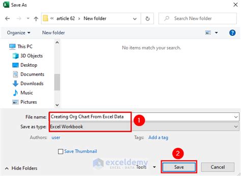 How To Create An Organizational Chart From Excel Data Step By Step