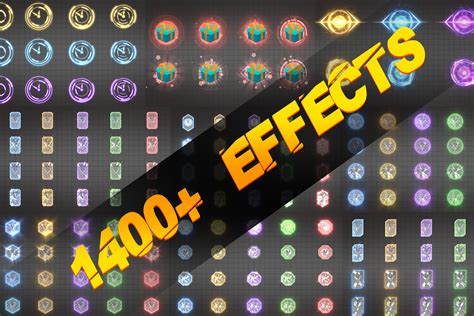 Slot Vfx Vol 2 Ui Effect 2d Textures And Materials Unity Asset Store