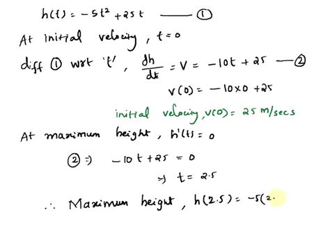 Solved A Ball Is Launched Upward From The Ground With An Initial