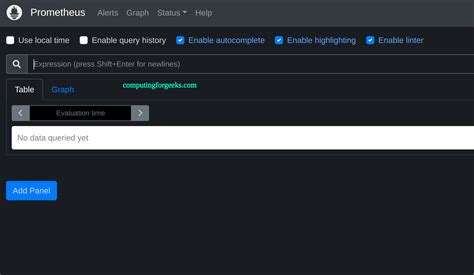 monitor questdb database with prometheus and grafana computingforgeeks