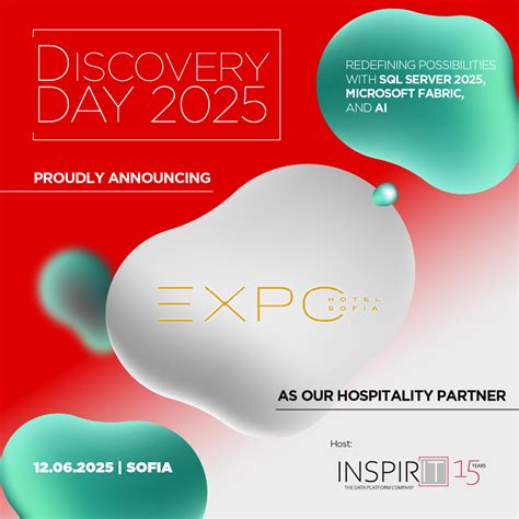 Sql Остават само 3 дни ⏳ Discovery Day 2025 идва и носи със себе си вълна от иновации в Data