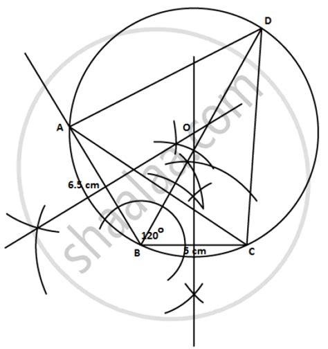 Using Ruler and Compass Only Construct a δAbc Such that Bc 5 Cm and