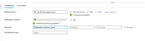 Azure Extra Files Block Blobs Creating In The Copy Activity Of The Blob Storage In Adf