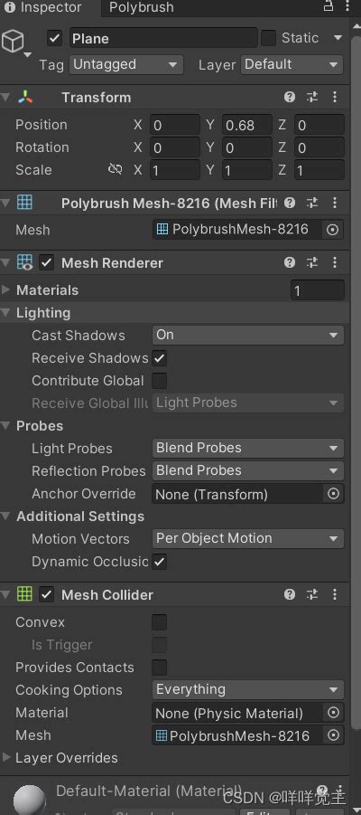Unity麦扣x唐老狮 3drpg 保姆级教程 Polybrush网格编辑器 Csdn博客