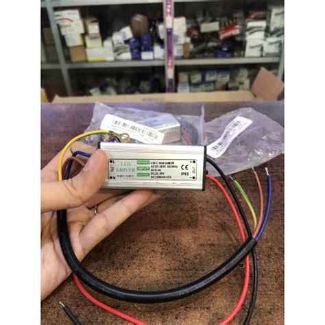 Jual Led Driver Watt Waterproof Casing Besi Ballast Watt W W Watt W Watt